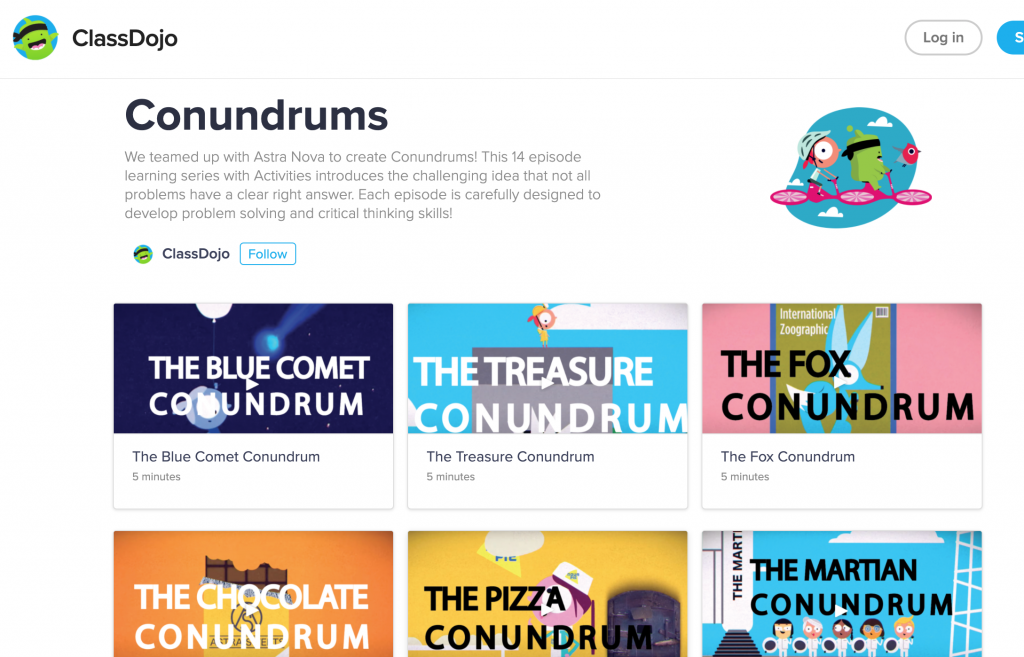 Ideas & Resources we're digging - April 9, 2021 "Conundrums by Class ...